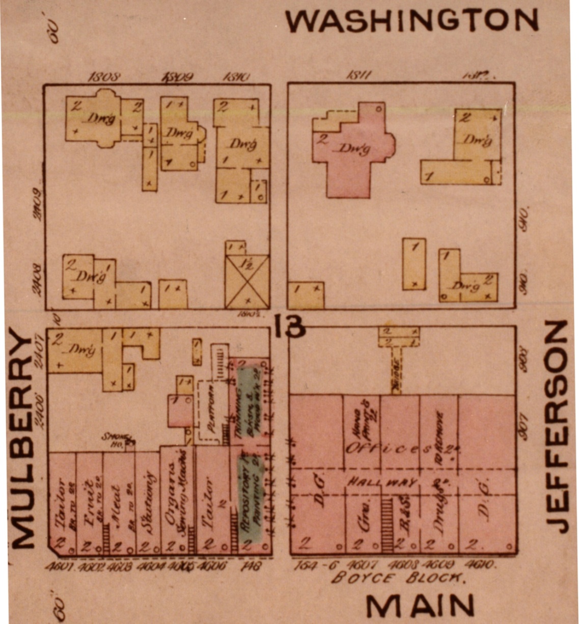 Maps and Cartography: Using Sanborn Fire Insurance Maps